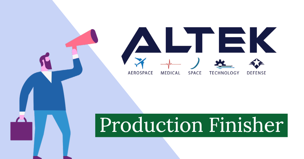 Altek — Production Finisher - Northwest Aerospace News